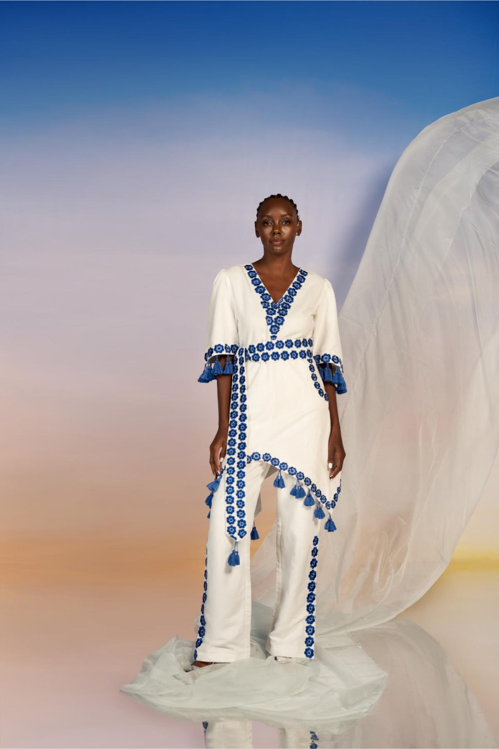 Boho Broidered Co-ord Set – atelieranavo